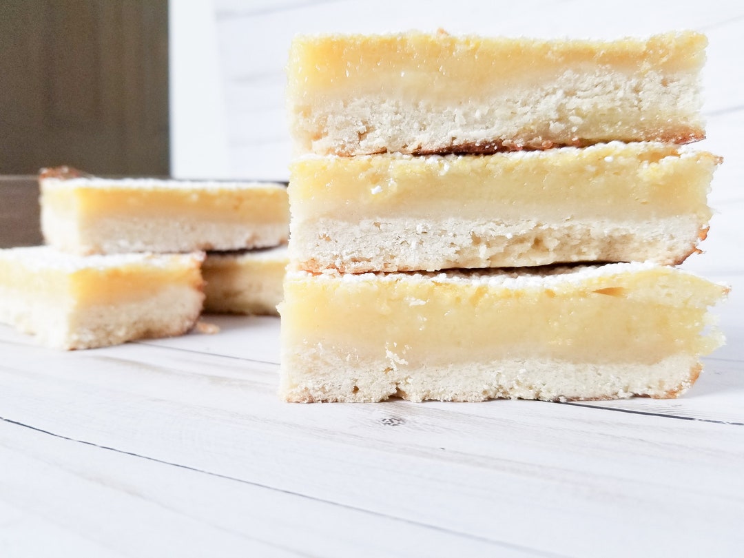 Lemon Bars / Dessert Bars / Gift Box / Care Package - Etsy