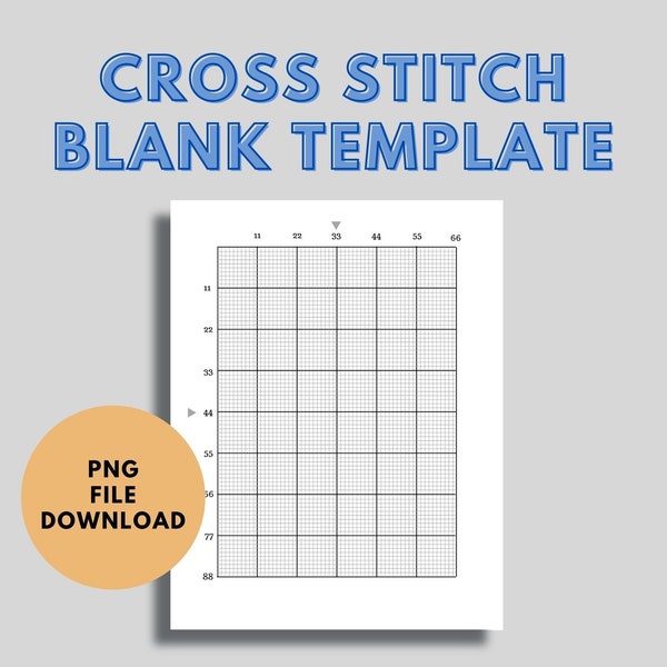 Cross Stitch Blank - Etsy