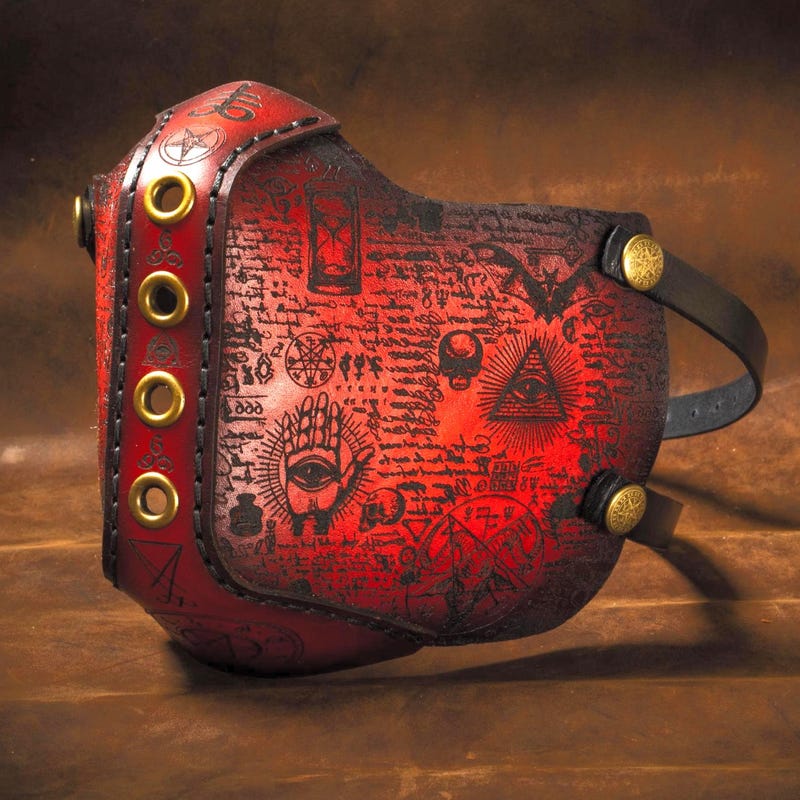 Occult Mask - Etsy