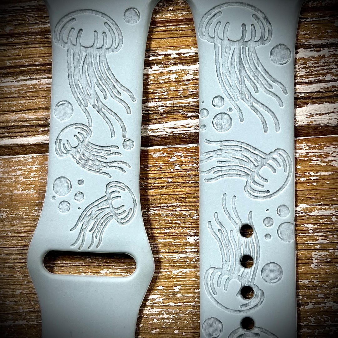Jellyfish Watch Band Jelly Watch Band Sea Life Watch Band Ocean Watch ...