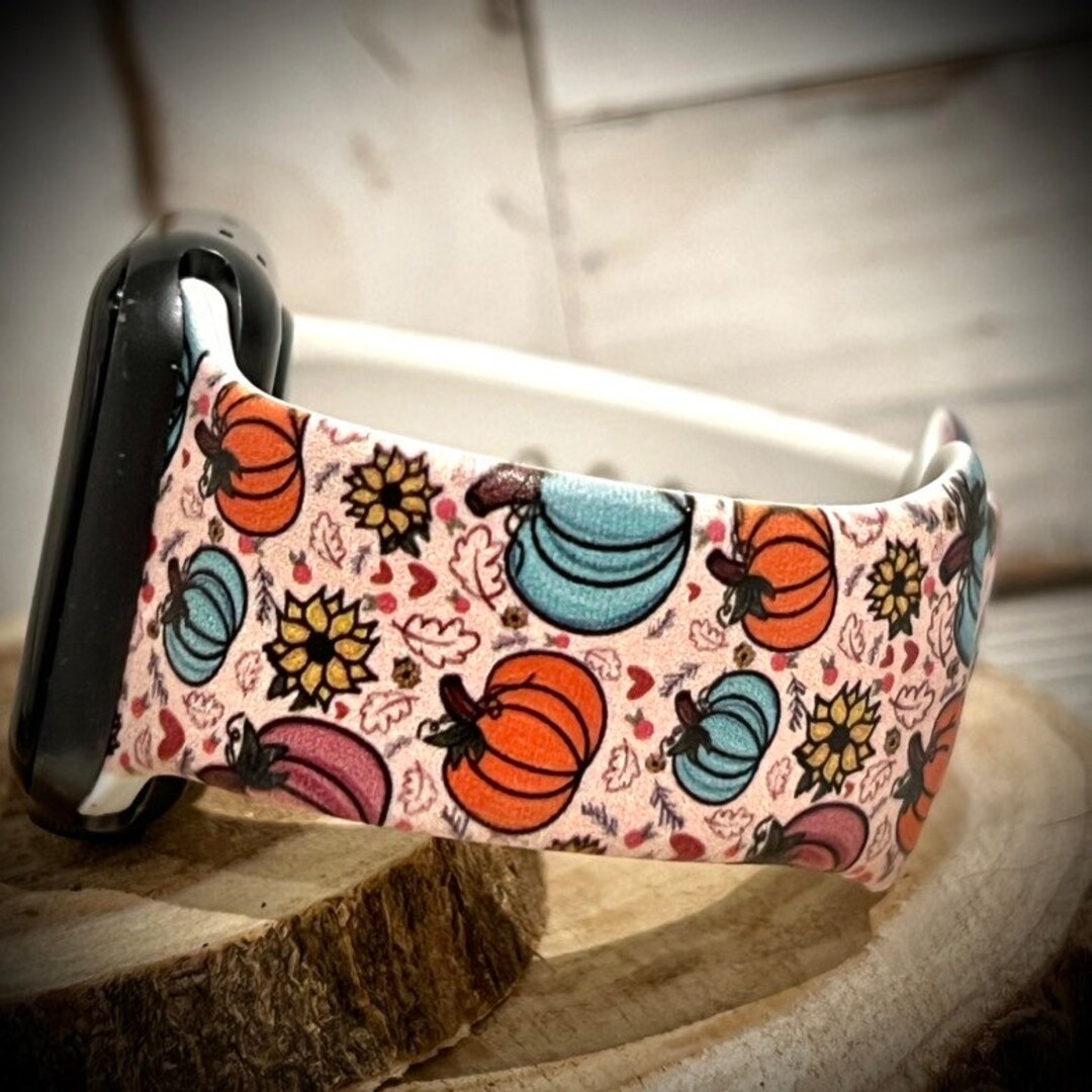 Fall Watch Band Pumpkin Watch Band Fall Watch Band Pumpkin - Etsy