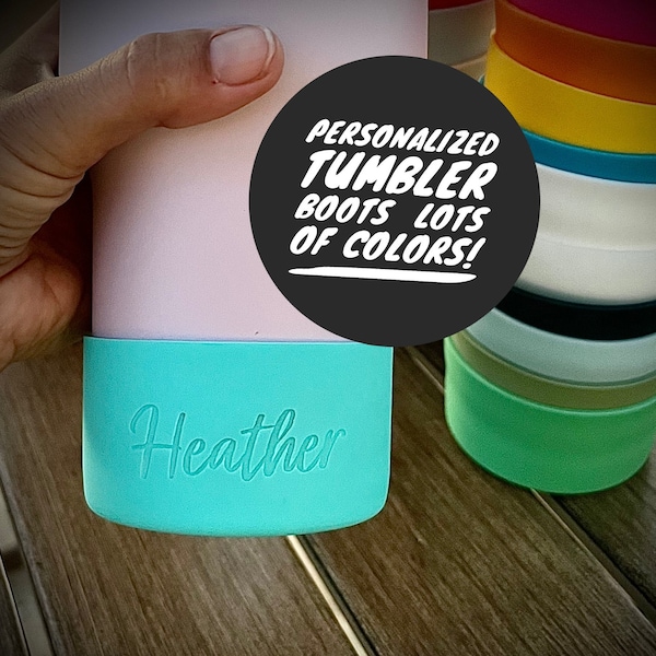 Engraved Silicone Stanley Boot - Etsy