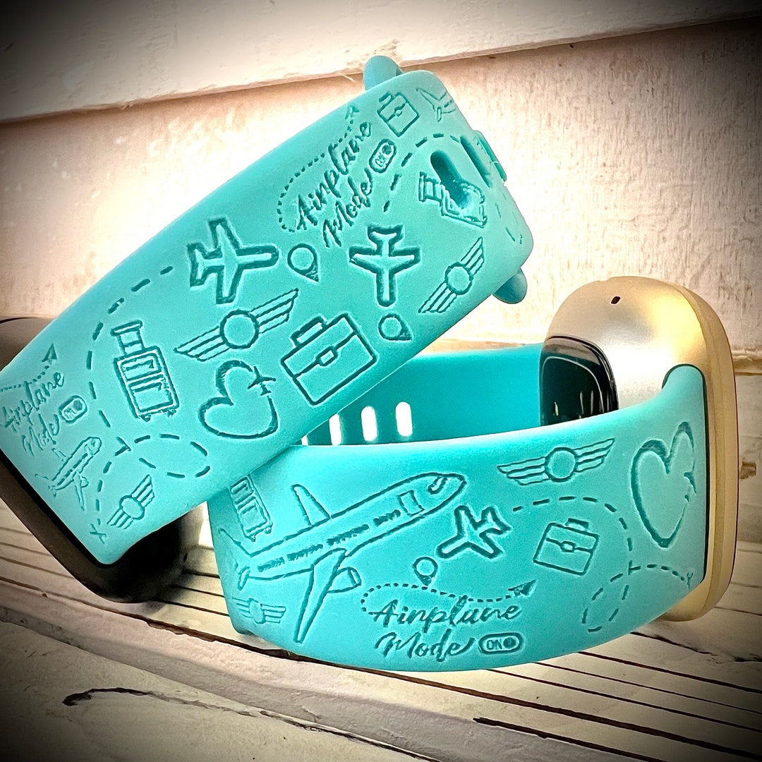 Flight Attendant Watch Band Plane Engraved Watch Band Pilot Watchband ...
