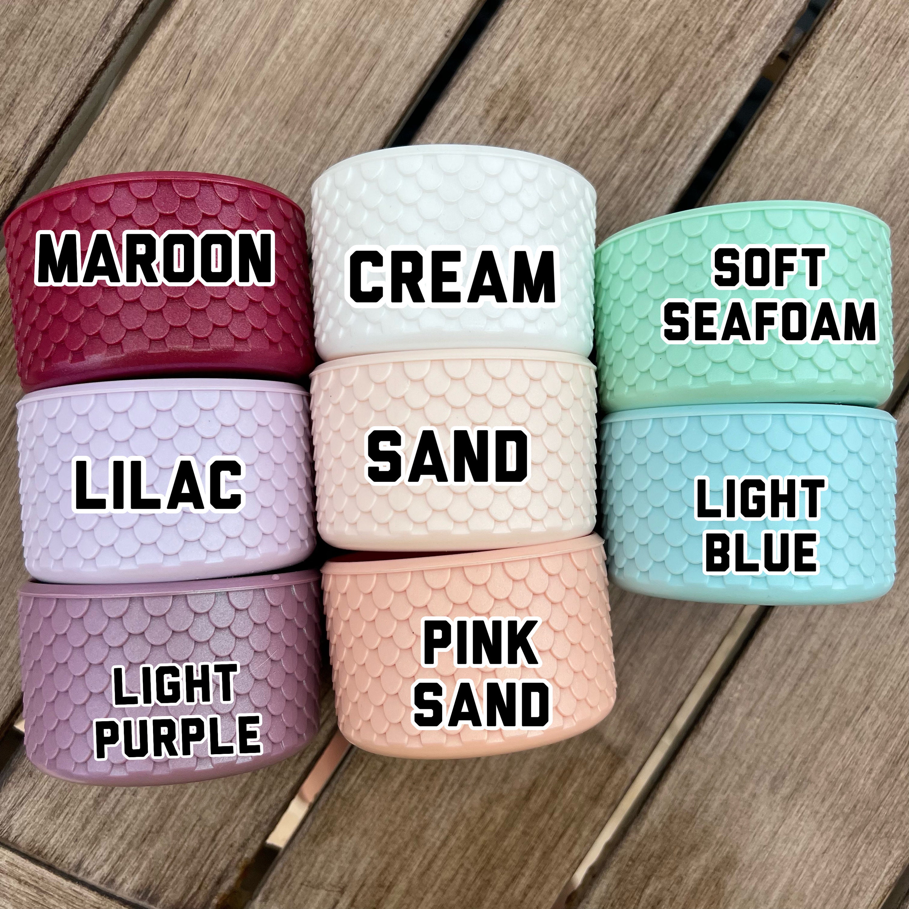 Mermaid Cup Boot Silicone Tumbler Boot Scales Silicone Boot Mermaid ...