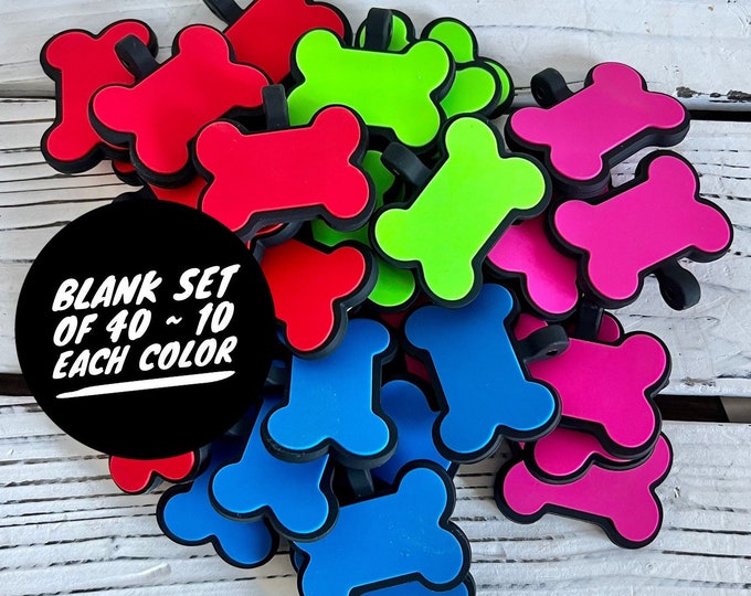 Blank Silicone Dog Tags Bulk Silicone Dog Tags Dog Tags for Co2 ...