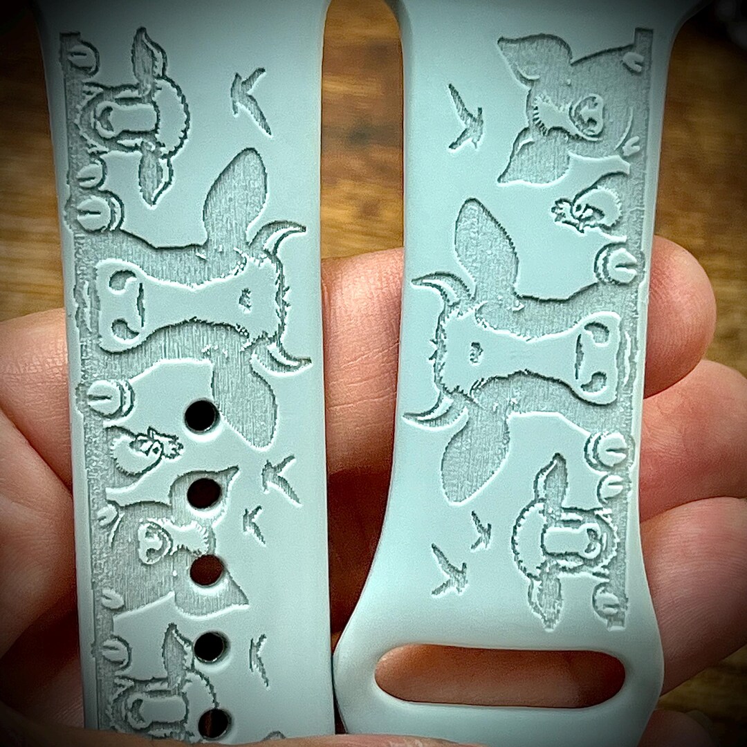 Farm Amimal Watch Band Farm Watch Band Animal Watch Band Silicone Band ...