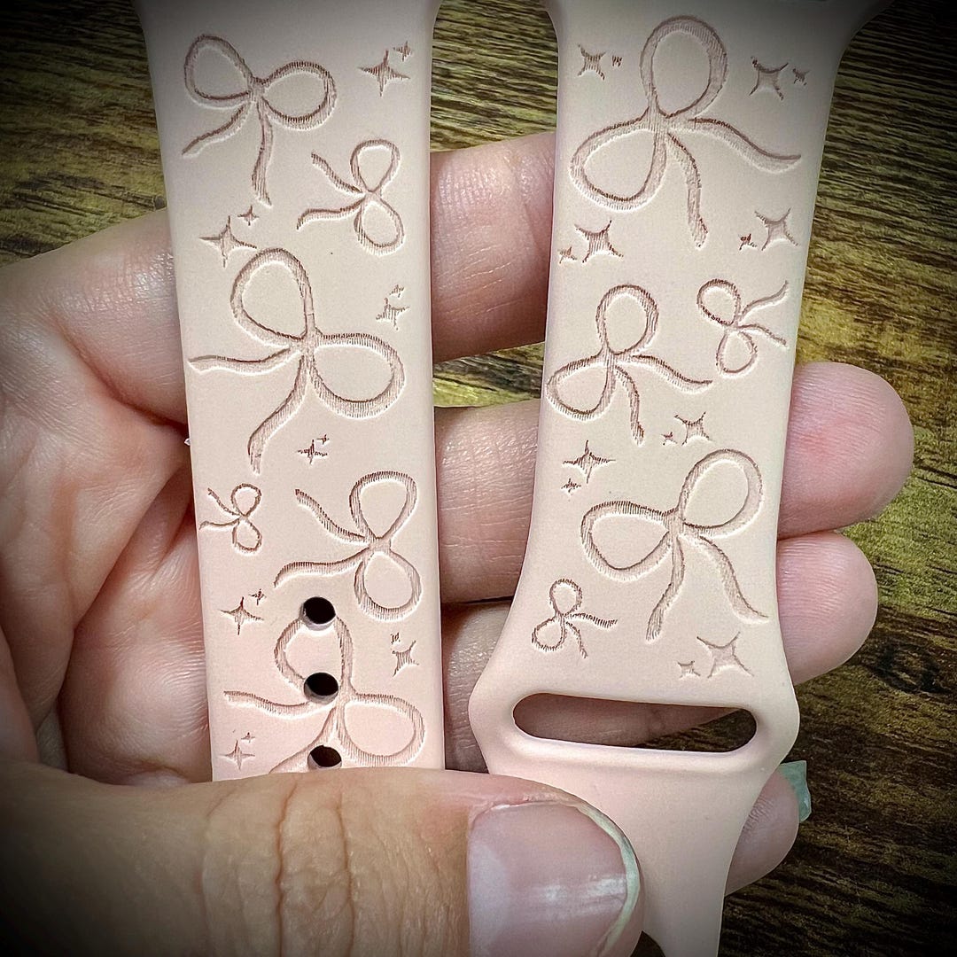 Bows Watch Band Bow Watch Band Coquette Watch Band Girly Watch Band ...