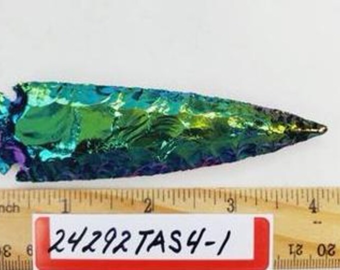4.2" Titanium Aura Spearhead, Lance Point, Drill Point, Hand Made ...