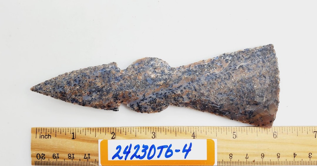 6 Stone Tomahawk Head Ax Head Hand Knapped Agate - Etsy