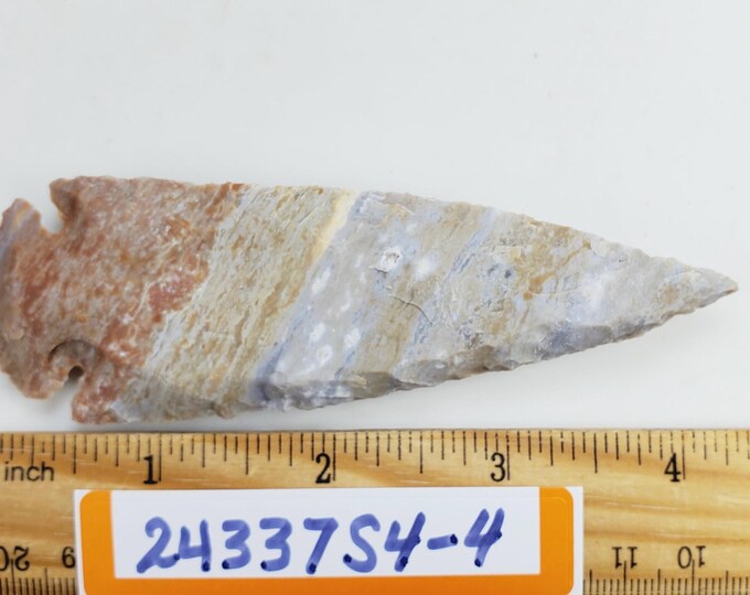 4.25" Stone Spearhead, Lance Point, Drill Point, Hand Made Knapped - Etsy