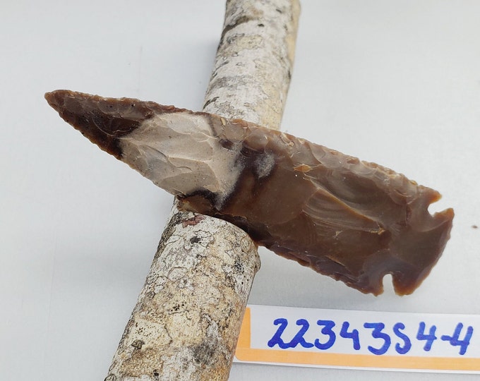 4.25" Stone Spearhead, Lance Point, Drill Point, Hand Made Knapped - Etsy