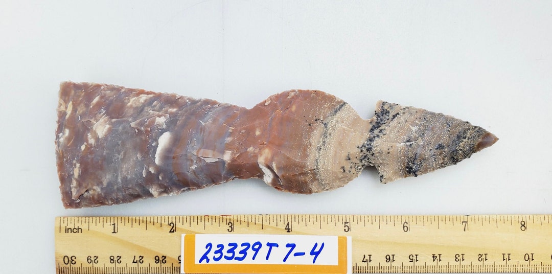 7.5 Stone Tomahawk Head Ax Head Hand Knapped Agate - Etsy