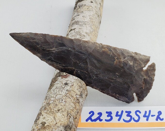 4" Stone Spearhead, Lance Point, Drill Point, Hand Made Knapped - Etsy