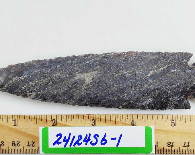 6 Spearhead, Lance Head, Drill Point Hand Knapped Agate - Etsy