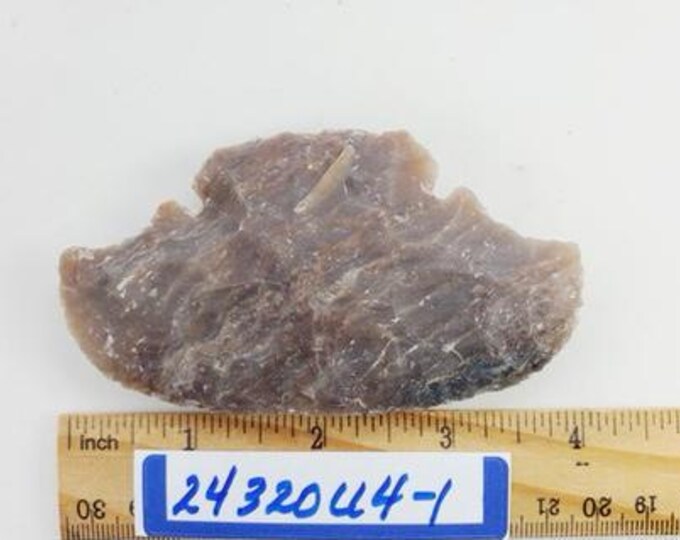 4" Stone Ulu Blade - Hunting - Skinning - Hand Knapped Agate - Etsy