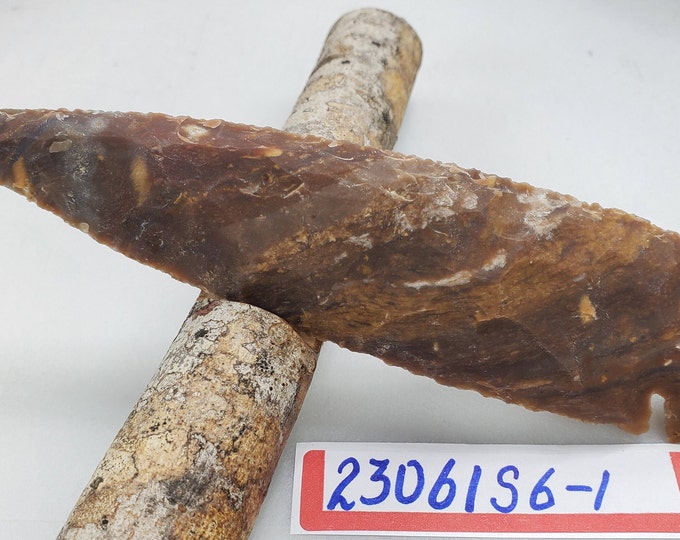 6 Spearhead, Lance Head, Drill Point Hand Knapped Agate - Etsy