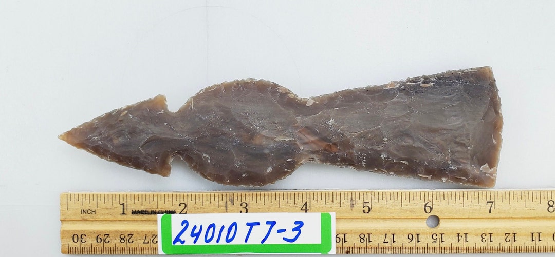 7 Stone Tomahawk Head Ax Head Hand Knapped Agate - Etsy