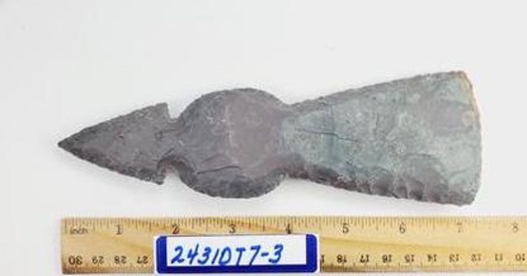 7.25 Stone Tomahawk Head Ax Head Hand Knapped Agate - Etsy