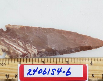 4.75" Stone Spearhead, Lance Point, Drill Point, Hand Made Knapped - Etsy