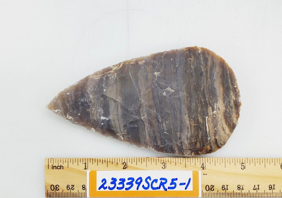 5 Stone Scraper Biface Skinner Knife Hand - Etsy