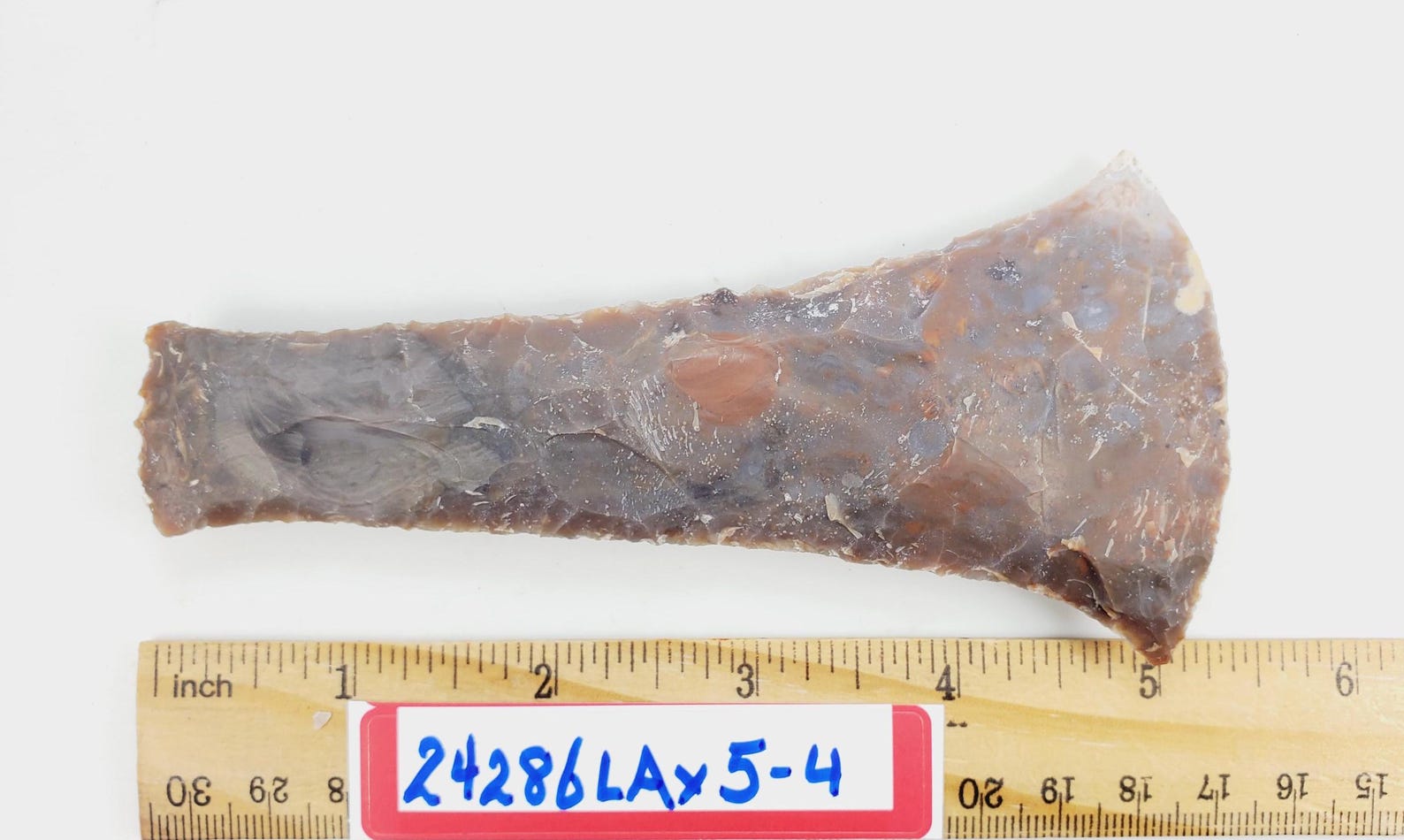 5.25 Lakota Style Stone Ax Head Hand Knapped Agate. - Etsy