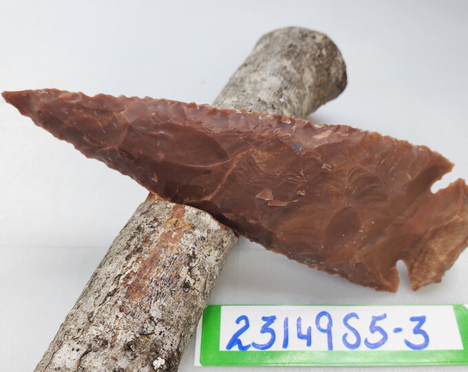 5" Spearhead, Lance Head, Drill Point - Hand Knapped Agate - Etsy