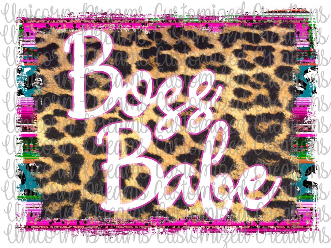 Boss Babe PNG Digital Download, Sublimation Design - Etsy