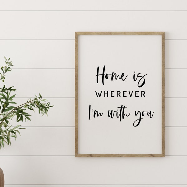 Home is Wherever - Etsy UK