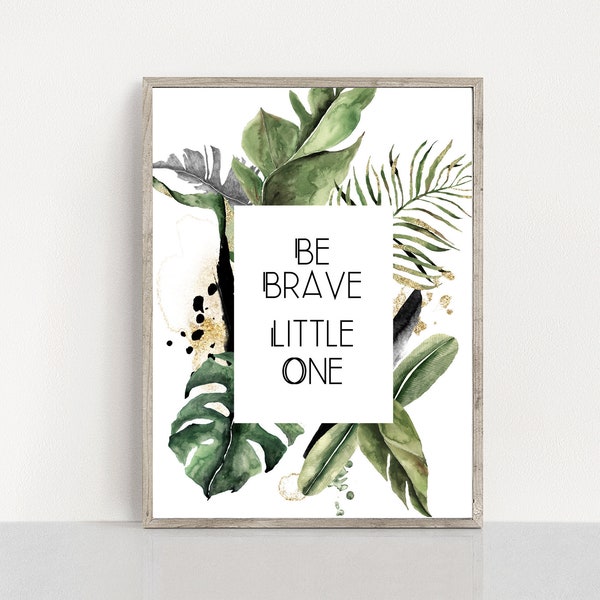 Be Brave Little One - Etsy