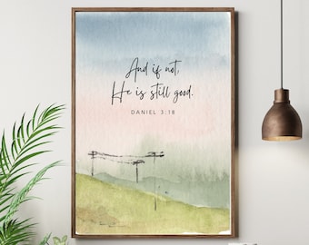 Daniel 3 18 and If - Etsy