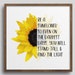 Be a Sunflower Sign Printable Wall Art Sunflower Decor | Etsy