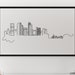 Denver Skyline Printable Poster City Skyline Art Denver - Etsy