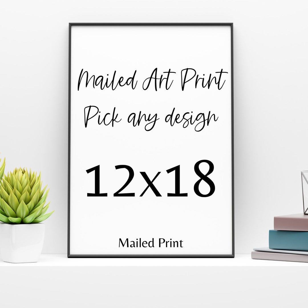 Printing Service | 12x18 Art Print Poster Print | Wall Art Print ...