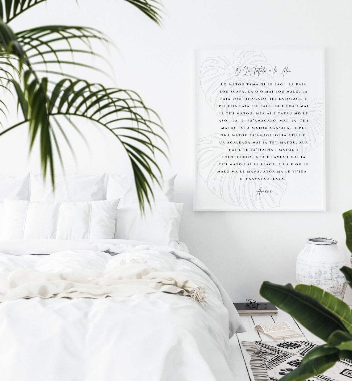 Tatalo a le Alii The Lord's Prayer in Samoan Our Father | Etsy