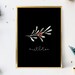 Mistletoe Poster | Christmas Wall Art | Christmas Home Decor ...
