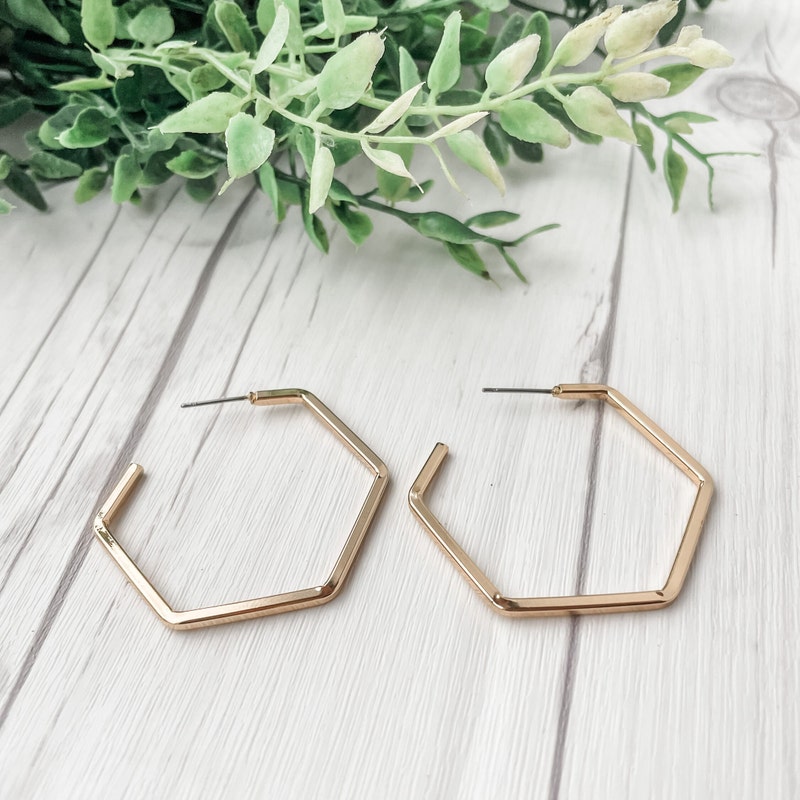 Geometric Earrings - Etsy
