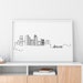Denver Skyline Printable Poster City Skyline Art Denver - Etsy