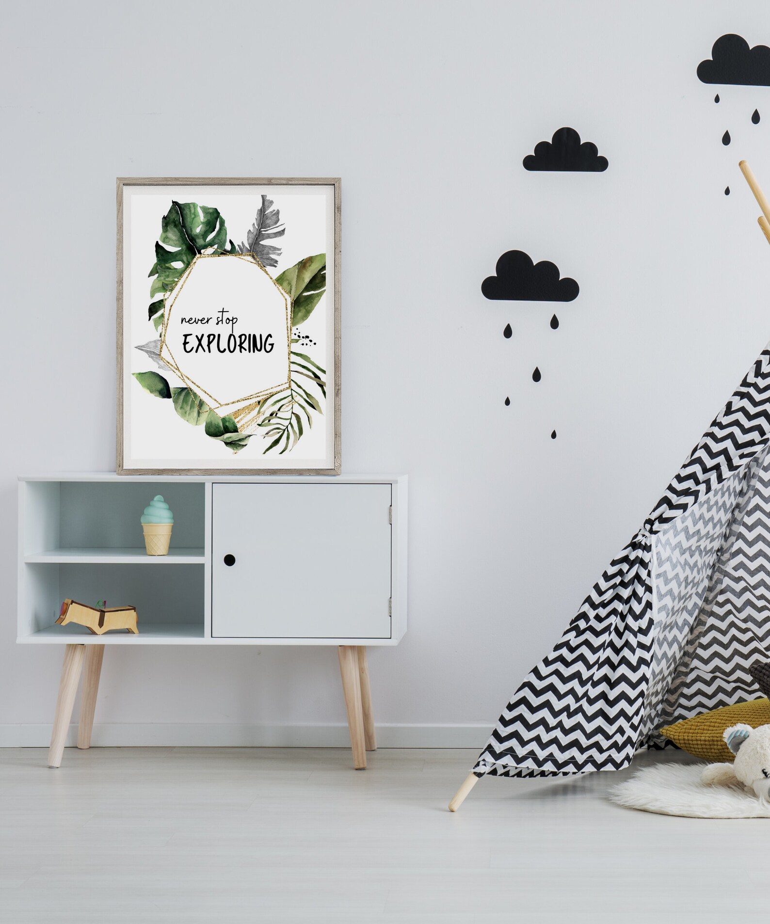 Never Stop Exploring Print | Explore | Nursery Wall Art | Digital Print ...