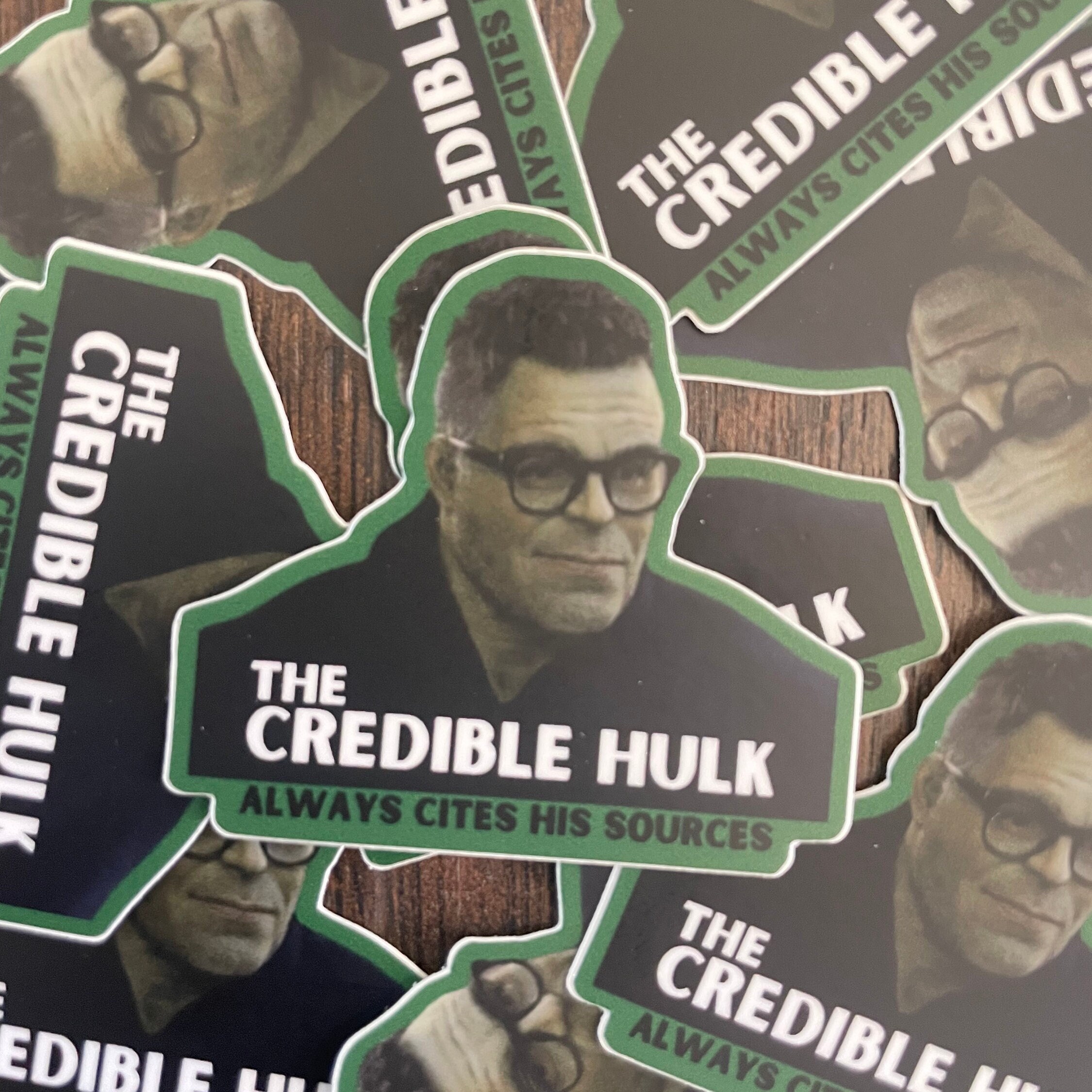 Credible Hulk Always Site His Sources | Debate Club Stickers | Speech ...