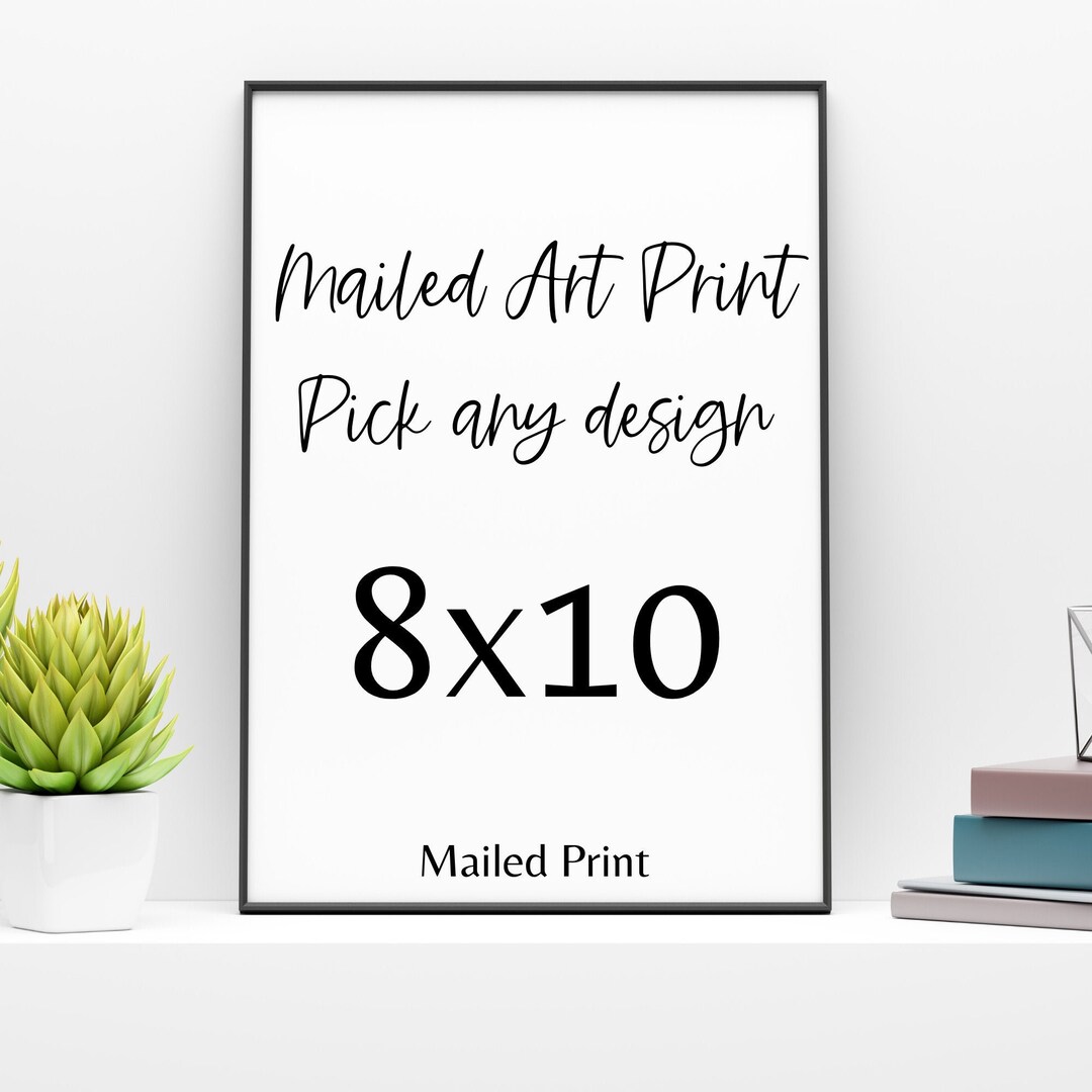 Printing Service | 8x10 Art Print Poster Print | Wall Art Print ...
