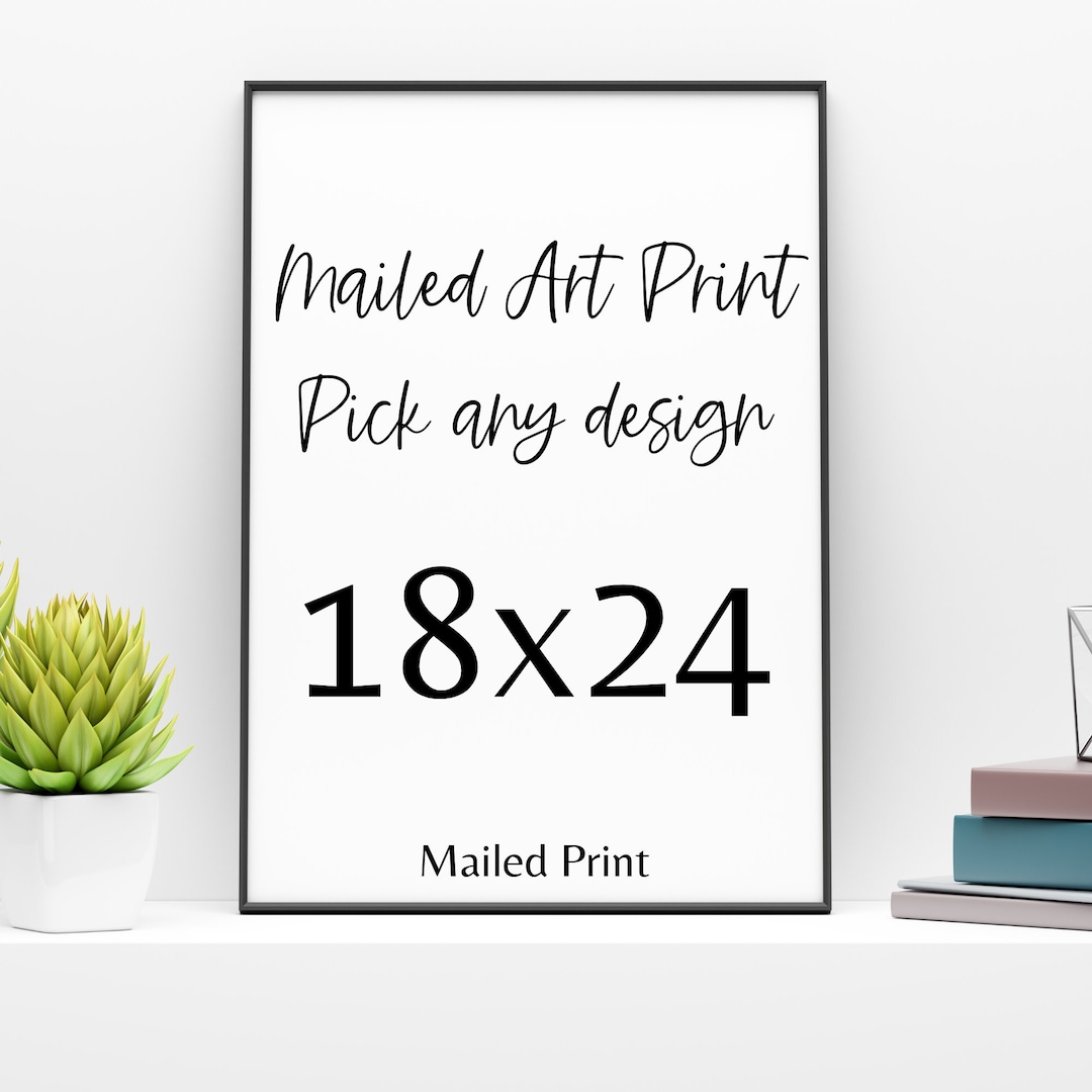 Printing Service | 18x24 Art Print Poster Print | Wall Art Print ...