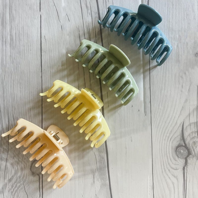 Cream Hair Claw Clip - Etsy