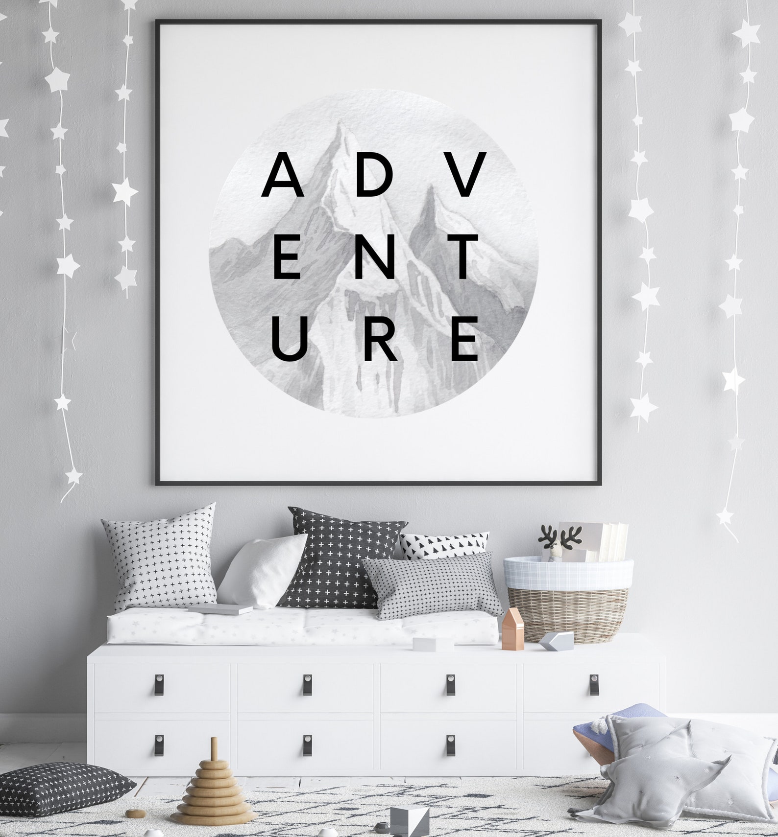 Adventure Nursery Printable Poster Nursery Prints | Etsy