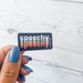 Speechy Vinyl Sticker | Speech and Debate | Speech Therapy | SLP ...