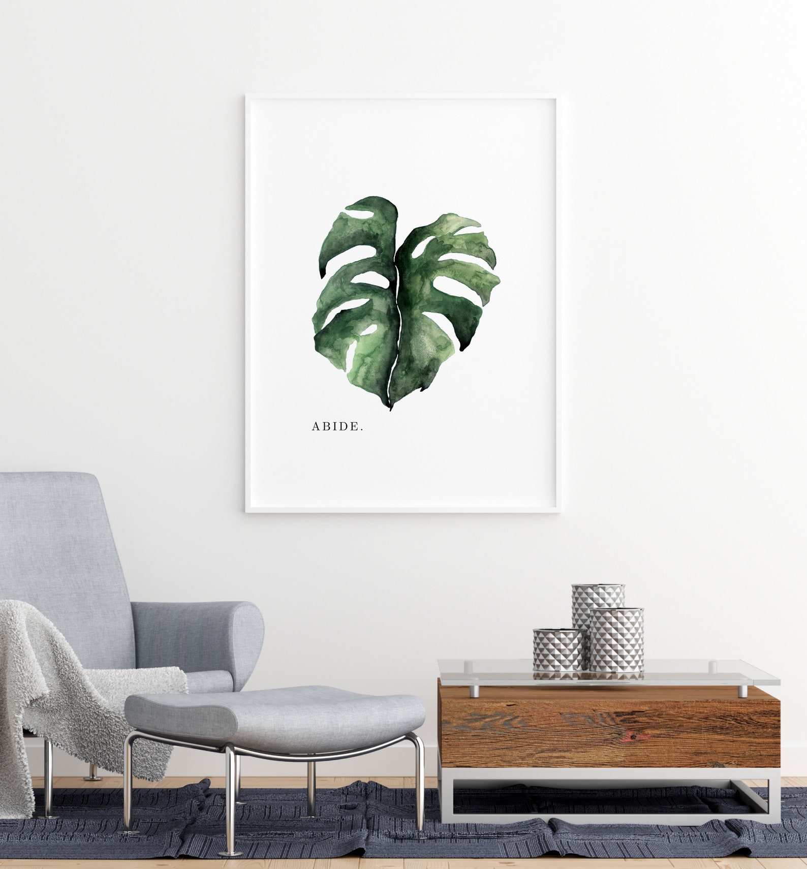 Abide Print Scripture Printable Bible Print Christian - Etsy