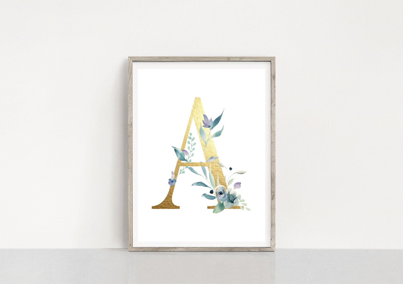 Monogram Name Print | Girl Nursery Decor | Baby Girl Name | Monogram ...