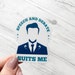 Speech and Debate Suits Me Sticker | Debate Club Stickers | Policy ...