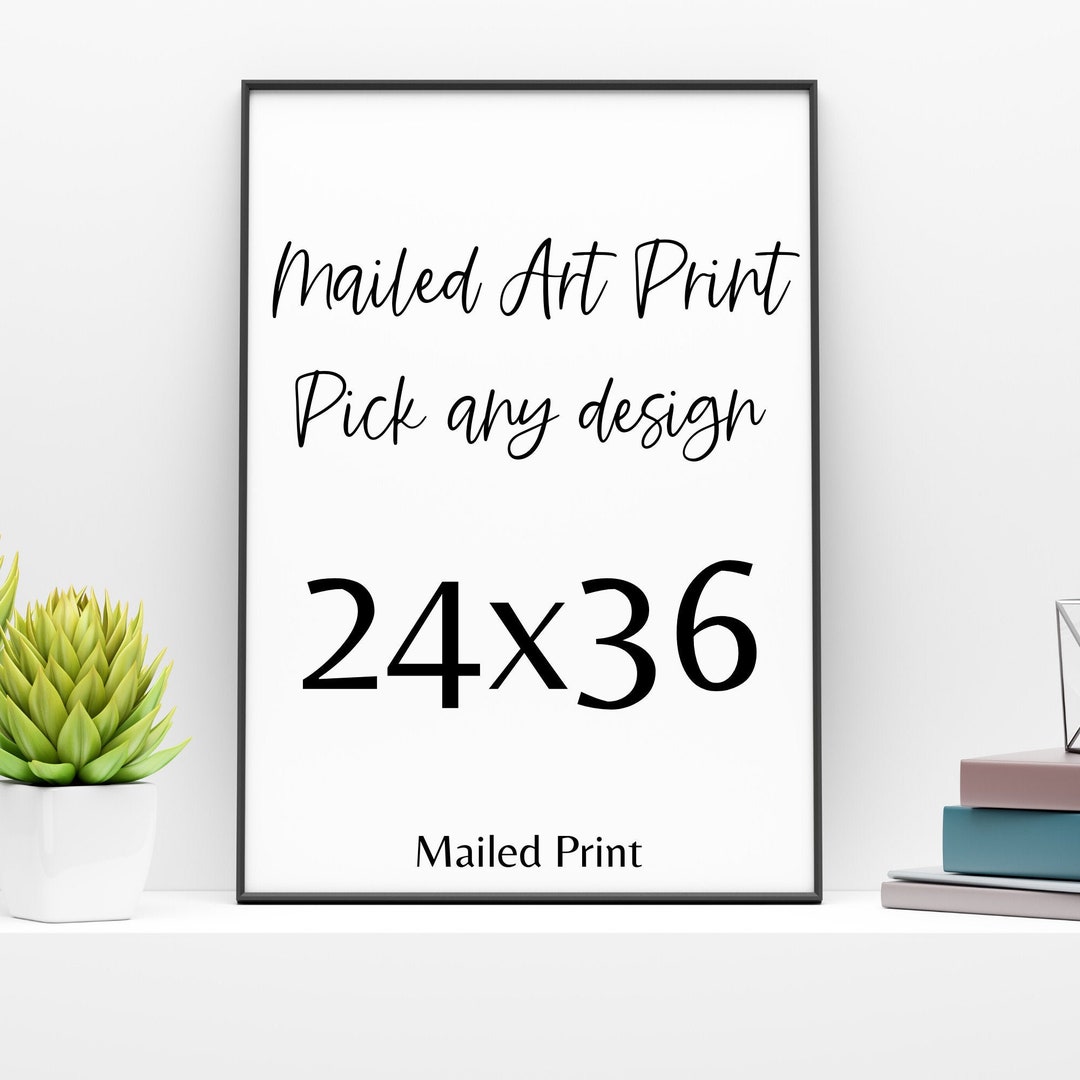 Printing Service | 24x36 Art Print Poster Print | Wall Art Print ...
