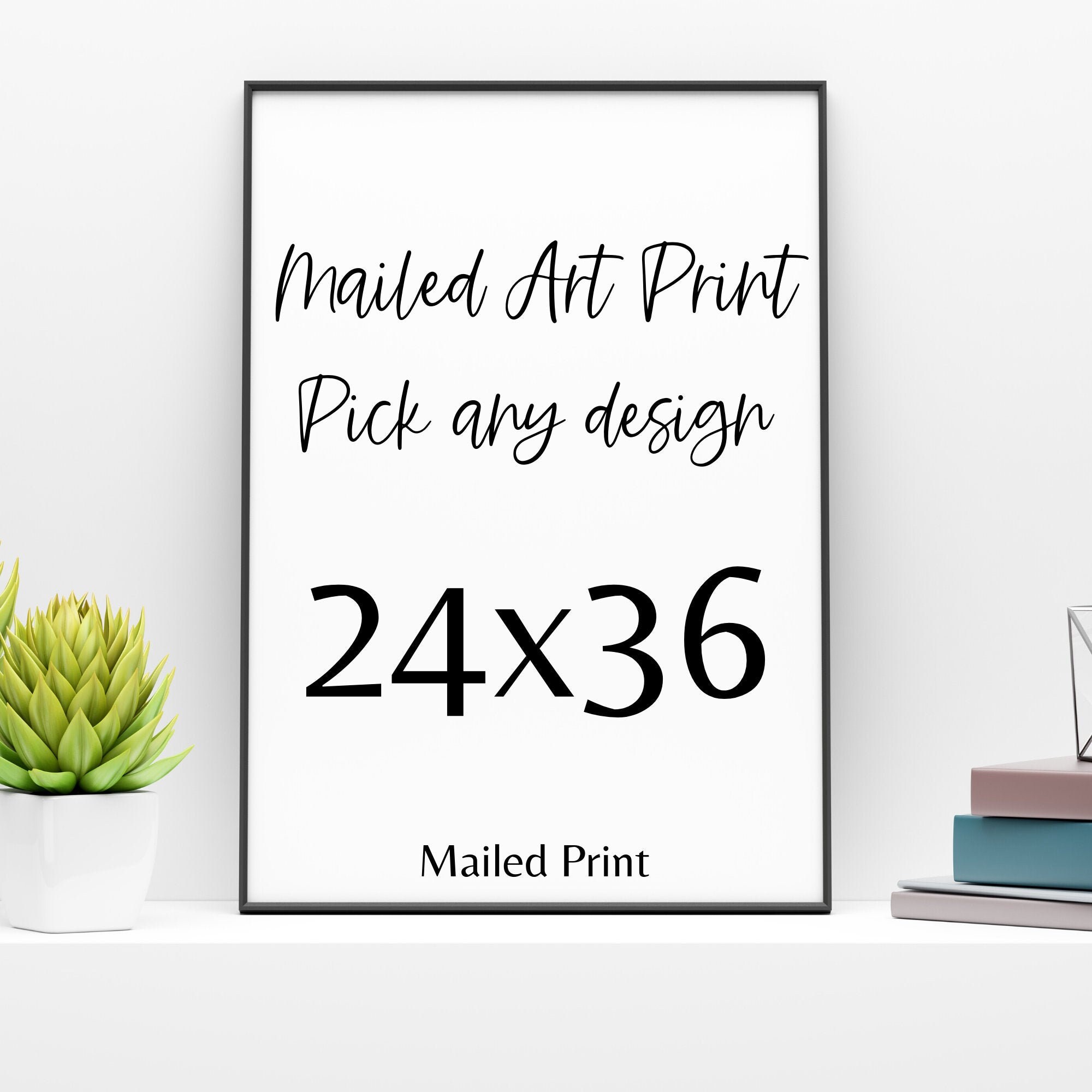 Printing Service 24x36 Art Print Poster Print Wall Art Etsy