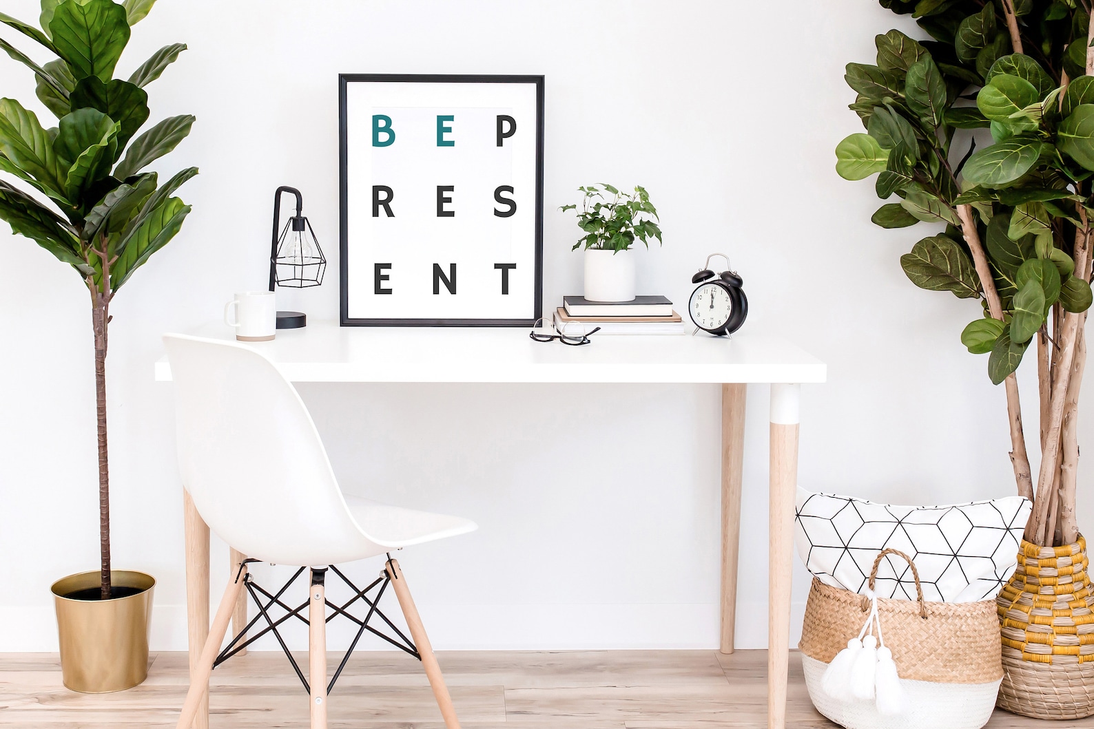 Be Present Print Be Present Art Typography Poster - Etsy
